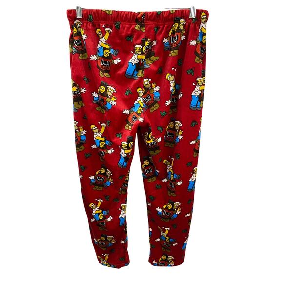 Simpsons | Pants | The Simpsons Mens Homer Duff Man Fleece Pajama Pants ...